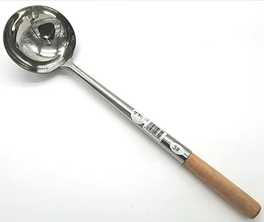 Large Stainless Steel Cooking Ladle – Live Mart